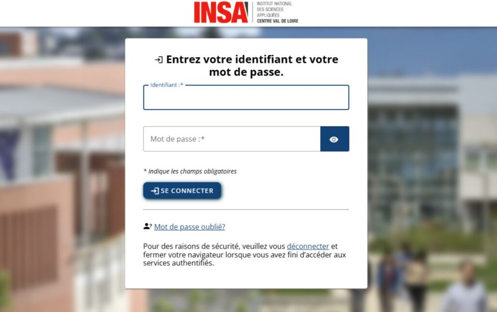 Hyperplanning INSA CVL : accédez à votre emploi du temps | Lycée Brassai